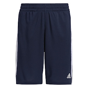 adidas boys Adi Clsic 3s Shorts, Collegiate Navy, Large US