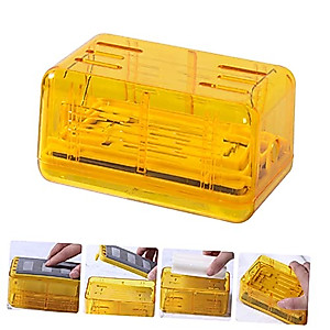 Alipis 4pcs Soap Foaming Box Bar Soap Container Soap Dish Holder para Guardar Tool Soap Dispenser Soap Holder Clothes Storage Organiser Soap Drainer Storage Box Soft Rubber Travel Roller