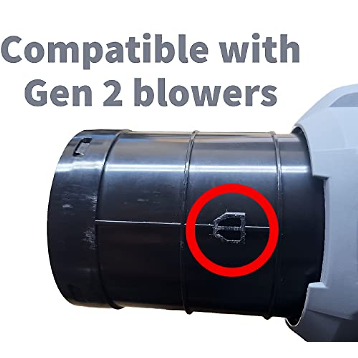 Stubby Car Drying Nozzle for EGO Blowers (530, 575, 580, 615, 650, 765)