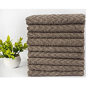 Bliss Casa Kitchen Towels and Dish Cloth Set (12 Pack, 15 x 25 Inch) – 100% Cotton Dish Towels for Kitchen Soft and Highly Absorbent – Tea Towels and Bar Towels for Daily Use
