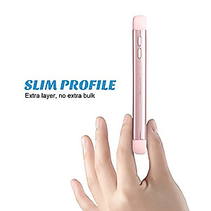 ULAK Compatible with iPod Touch 7 Case, iPod Touch 6 Case, iPod Touch 5 Case, Heavy Duty High Impact Knox Armor Case Cover for iPod Touch 5th/6th/7th Generation, Purple