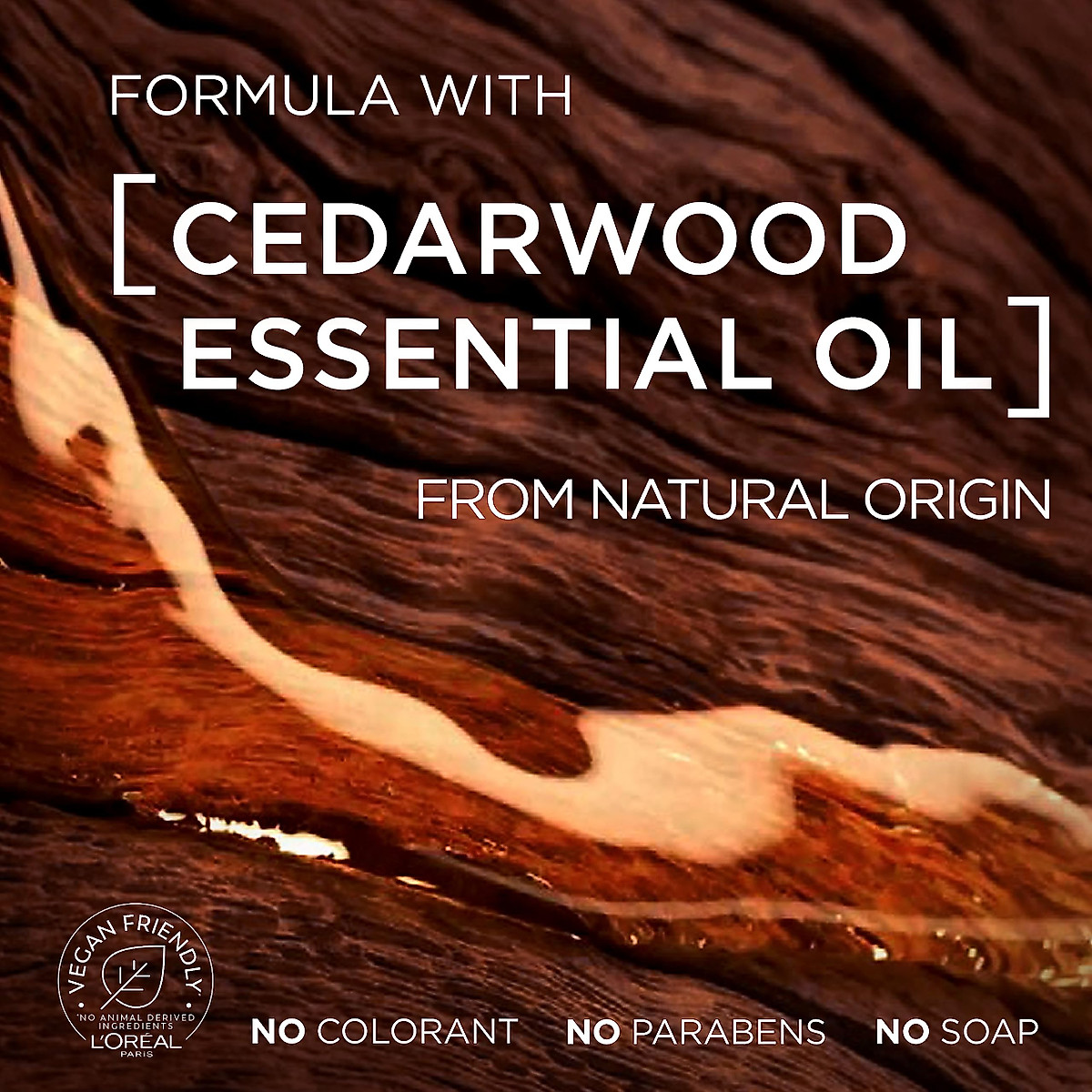 L’Oréal Paris Men Expert Cleansing 3-in-1 Beard, Face & Hair Wash 200ml, Barber Club Wash With Cedarwood Essential Oil, Deeply Cleanses and Removes Beard Flakes