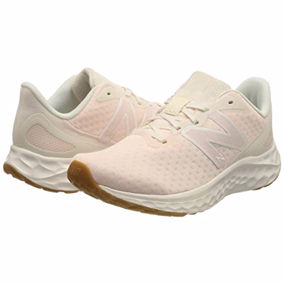 New Balance Women's Fresh Foam Arishi V4 Running Shoe, Washed Pink/Gum, 9