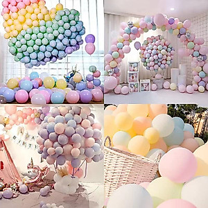 120pcs Mint Green Balloons 5inch Mint Green Balloons Pastel Green Balloons Latex Balloons Birthday Party Balloon for Light Green Balloon Garland Arch Kit Baby Shower Wedding Valentine Decors Christmas