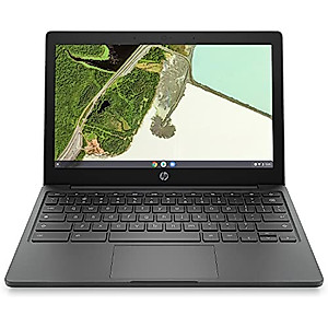HP Chromebook 11a-ne0013dx 11.6 inch MediaTek MT8183 4GB 64GB eMMC Google Chrome OS Installed, Lightweight and Thin Traditional Laptop Notebook PC, USB-C, Camera, Bluetooth, Wifi, Ash Gray (Renewed)