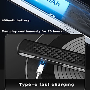 GNMDNR Pillow Speaker-Bone Conduction Wireless Bluetooth Sleep Aid,Stereo Wireless Bluetooth Headset,Bluetooth Wireless Sleep Aid Sound for Sleep Aid Under Sleep Pillow,White Noise Machine