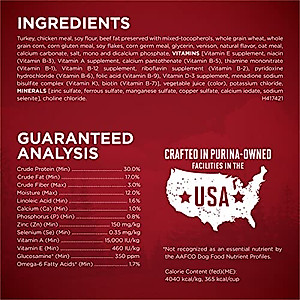 Purina ONE True Instinct With A Blend Of Real Turkey and Venison Dry Dog Food - 15 lb. Bag