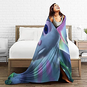 Throws Blanket Bed Throws Soft Plush Warm Sofa Bed Blanket Comfortable Lightweight Super Soft Luxury Flannel Blankets 50"X40" Inch