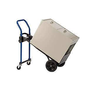 Harper Trucks JDC2223 3-1 Quick Change Convertible Hand Truck, 400 lb, Black Frame/Blue Handle
