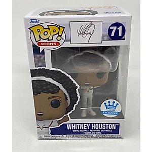 Funko Pop! Icons Whitney Houston SB National Anthem #71 Shop Exclusive Protector