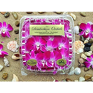 Edible Orchids - 50 Count (Pack of 4)