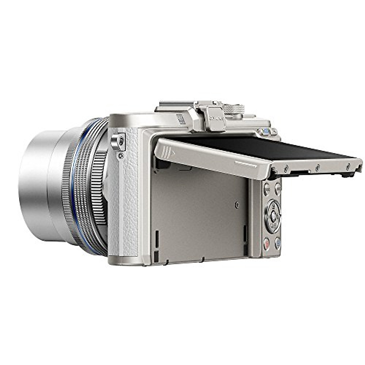 OLYMPUS Pen E-PL 8 EZ Double Zoom Kit [White][International Version, No Warranty]