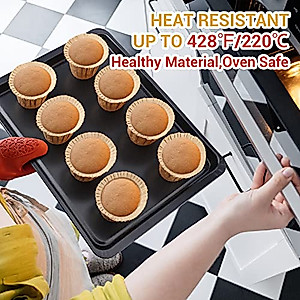 Suice Paper Cupcake Liners 50pcs, Disposable Muffin Baking Cups Natural Color Parchment Cupcake Liners Holiday Cupcake Wrappers Mini Cupcake Cups for Wedding Party Serving, Birthday Desserts,Gathering