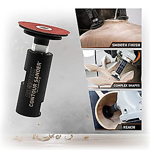 ARBORTECH Contour Sander | Ø 50 mm Mini Random Orbit Sander Attachment for Angle Grinder | SAN.FG.200