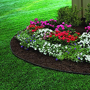 EasyFlex No-Dig Landscape Edging Kit - 100 ft., Black