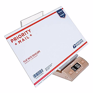 Accuteck Gold 86Lbs Digital Shipping Postal Scale with Batteries and AC Adapter