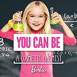 Barbie Make Your Own Bath Bomb Kit by Horizon Group USA, DIY Four Custom Colorful & Sweet-Smelling Bath Bombs, Includes Stencil, Glitter, Molds, Fragrances & More, Pink, Yellow, Teal & Purple