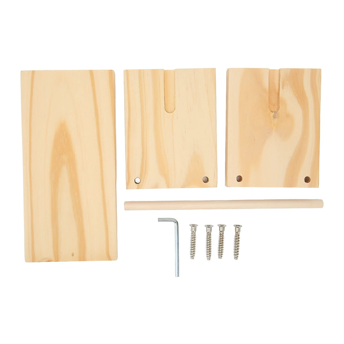 Horizontal Yarn Holder, Prevent Knotting Wooden Crochet Yarn Holder Increase Efficiency Yarn Holder Strong and Wooden Yarn Holder Stand for Sewing Embroidery