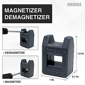 13 Piece Precision Screwdriver Set with Case, Torx, Phillips and Slotted Screwdriver, Magnetic Screwdriver Tool Kit with Magnetizer/Demagnetizer, Non-Slip Grip, for Electronics, Glasses Repair