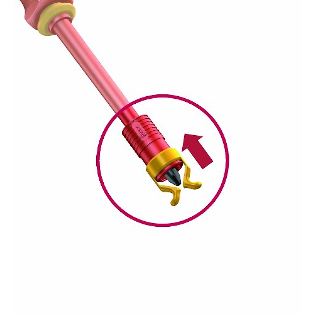 Wera - 5073680001 073680 Screw Gripper Attachment Set for Insulated Screwdrivers