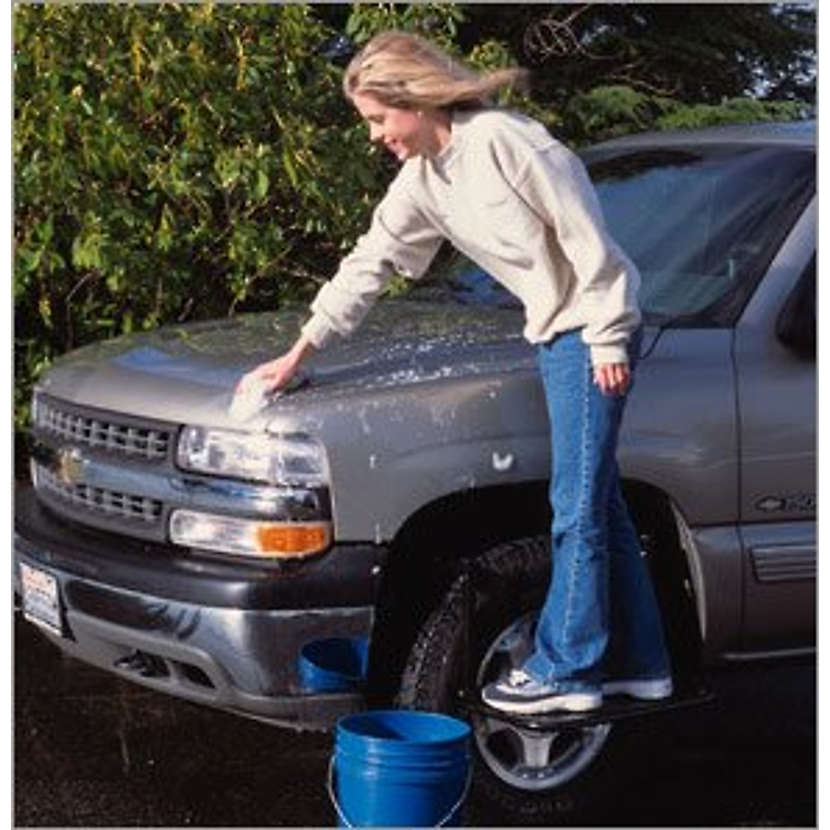 Heininger Hitchmate 4040 Black TireStep, 1 Pack