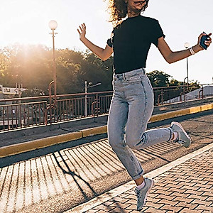 TECHSOCK No Show Athletic Socks Womens Running Socks Moisture Wicking - 6 Pairs