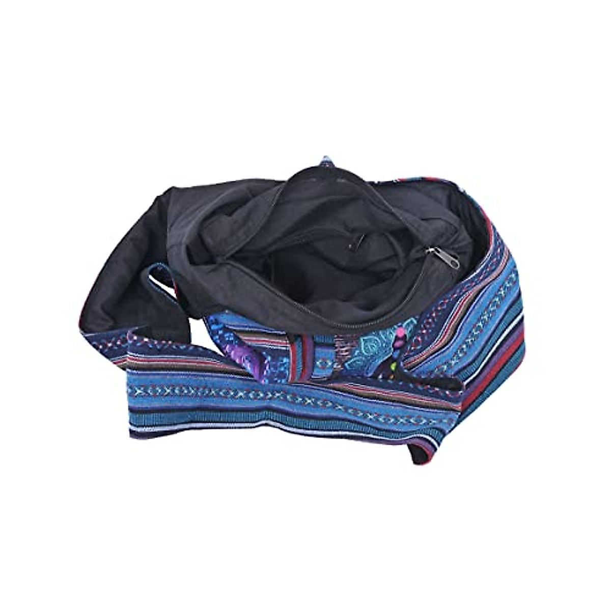 THE COLLECTION ROYAL Graphic Crossbody Bag for Women, Boho Purse, Boho Bag, Hippie Bag, Indie Tote Bag, Cloth Purse for Women