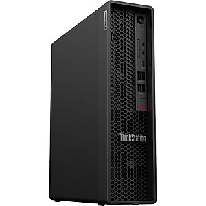 Lenovo ThinkStation P340 SFF Home & Business Mini Desktop (Intel i5-10500 6-Core, 64GB RAM, 1TB PCIe SSD + 2TB HDD (3.5), Intel UHD 630, USB 3.2, Display Port, Win 10 Pro) Refurbished (Renewed)