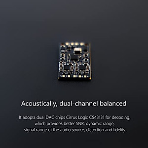 Linsoul DDHIFI TC44C USB C to 4.4mm/3.5mm Dual Outputs Balanced DAC Portable Amplifier (L)