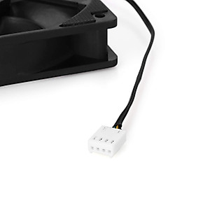 GIM KB-17 PWM Case Fan 120mm High Performance Cooling Quiet Fan, 4 Pin, 200-1800 RPM