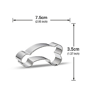 4-Piece Set of Creative Cookie Cutters，Cookie Baking Molds DIY Funny Stainless Steel Biscuits Molds Kitchen Supplies