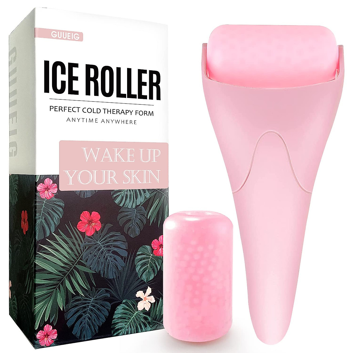 Ice Roller for Face, Face All Skin Types, Facial Care Tool to Relief Eye Puffiness, Migraine Pain, Minor Injury, Wrinkle, Women's Gift