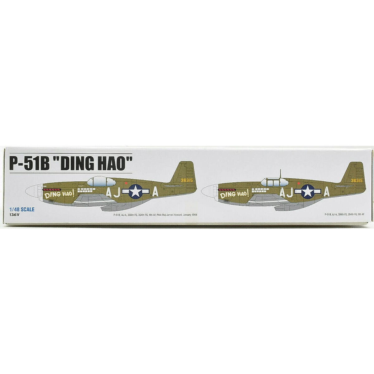 Premium Hobbies P-51B Ding Hao 1:48 Plastic Model Airplane Kit 136V