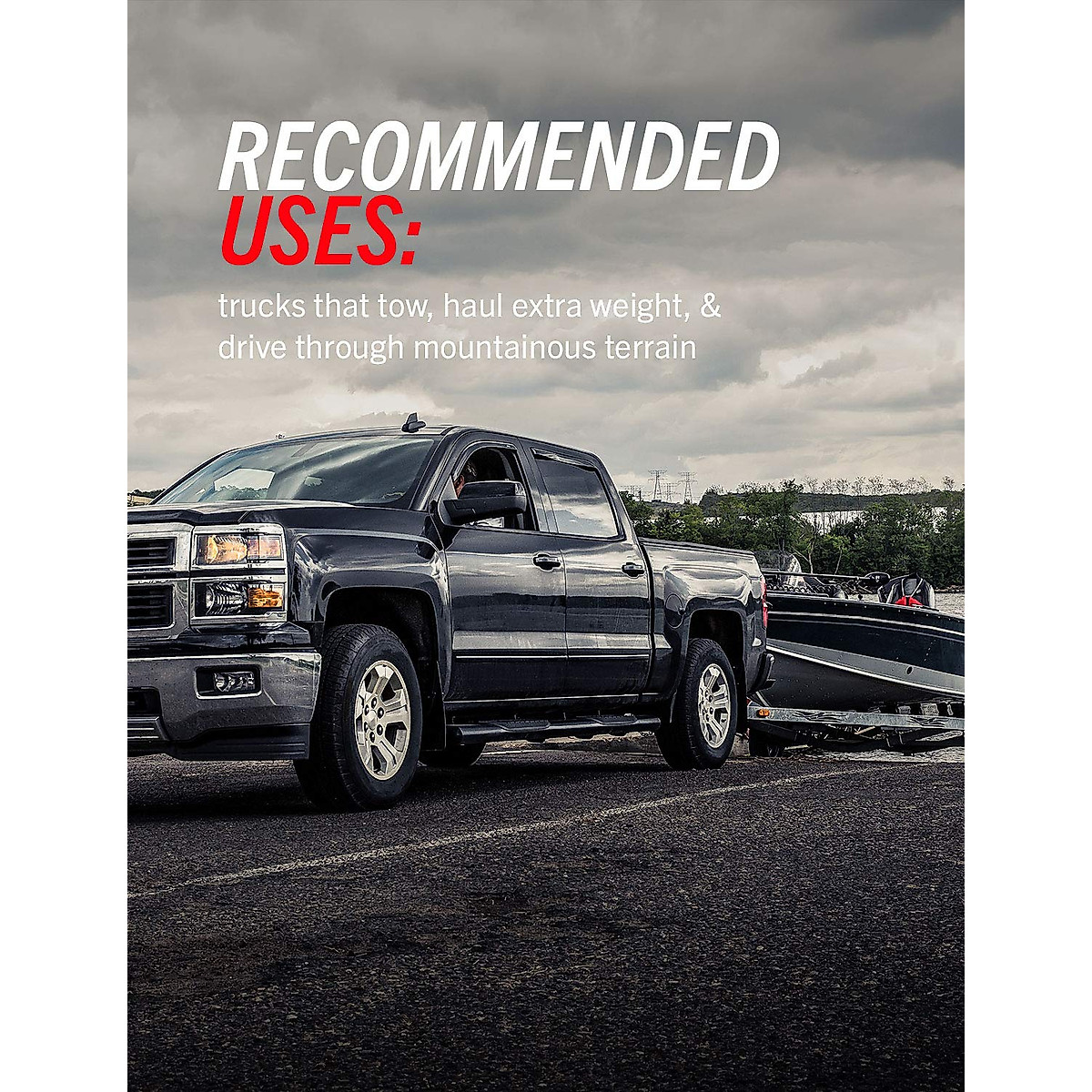 Power Stop K138-36 Front and Rear Z36 Truck & Tow Brake Kit, Carbon Fiber Ceramic Brake Pads and Drilled/Slotted Brake Rotors