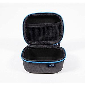 JBL GO3 Portable Bluetooth Wireless Compact Speaker Bundle with divvi! Protective Fitted Hard Case - Grey
