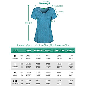 Kimmery Womens Workout Tops for Women Tops for Women Casual Summer Tops Athletic Tops for Women Yoga Tops Summer Shirts Purple Pink XXL