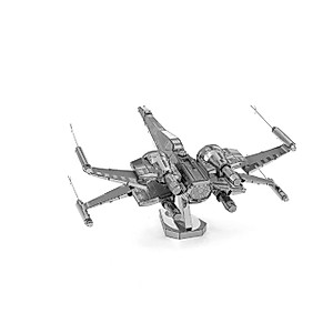 Metal Earth Star Wars Force Awakens Poe Dameron's X-Wing Fighter 3D Metal Model Kit Fascinations