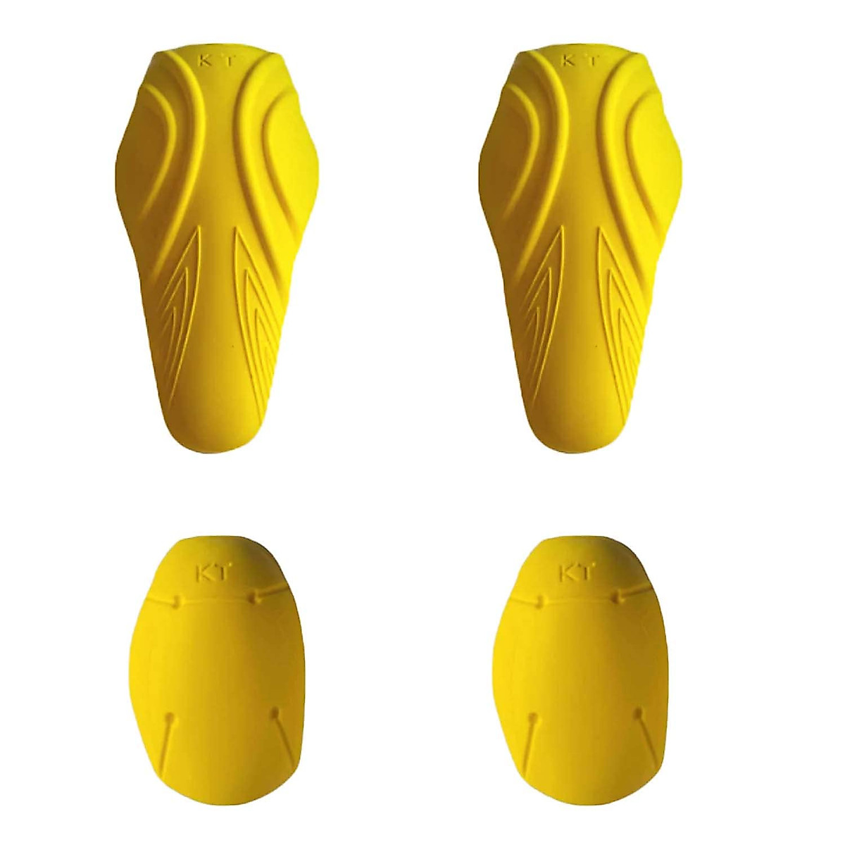 4PC CE Level 2 Elbow and Shoulder Certified Armor Pads Set, Level 2 Approved Men’s Biker Shoulder, and Elbows Protector for Motorcycle Jackets and Pants.