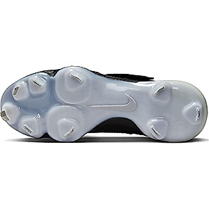 Nike Force Zoom Trout 8 Pro CZ5915-010 Black-White Men's Metal Baseball Cleats 10.5 US