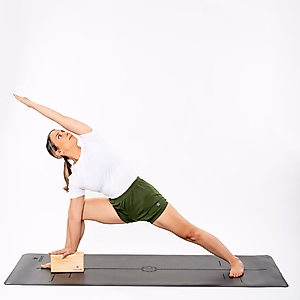 Yoga Block Solid, Pune Yogikuti Solid Wooden Yoga Block, Yoga accessories, Block for Yoga