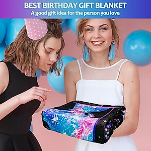 Hudodmn Sweet 16 Gifts for Girls, 16th Birthday Gifts for Girls, 16 Year Old Girl Birthday Gift Ideas, Gifts for 16 Year Old Girl, Sweet Sixteen Gift for Girl, 16th Birthday Decoration Blanket 60"X50"
