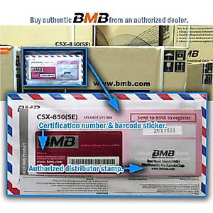 BMB CSD-2000 (SE) 12-Inch 1200W 3-Way Speaker (Pair)