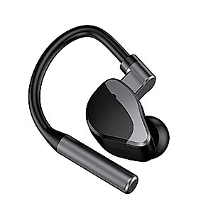 Green Vanguard Ear-Hook Wireless Bluetooth-Compatible 5.2 Earphones Touch Business Headset Waterproof Sport Headphone