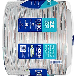 Dixie Dinner Size 10" Paper Plates, 210 Ct