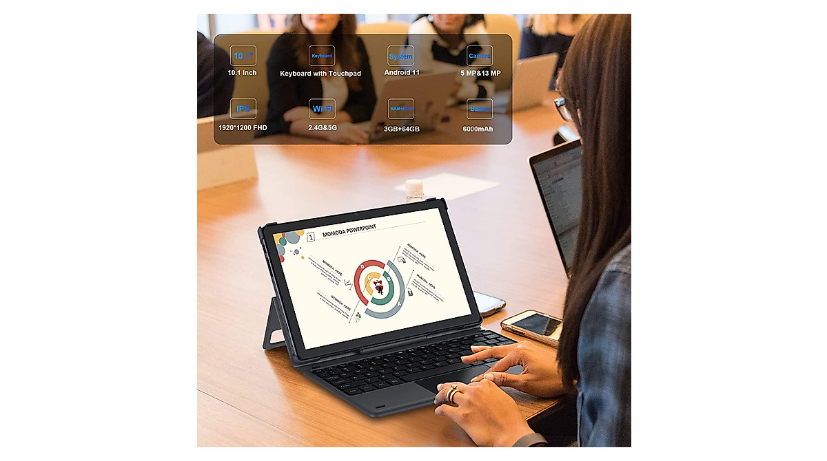 AWOW 2 in 1 Tablet - Portable Power & Performance