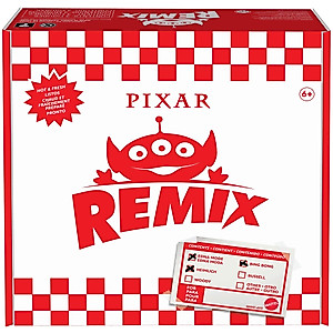 Mattel Pixar Alien Remix Lotso Nemo Russell 3-Pack Character Figures in a Pizza Box Package, 3-in Toys from Mattel Disney Pixar Movies Toy Story Finding Nemo Up, for Collectors Ages 6 Years & Older