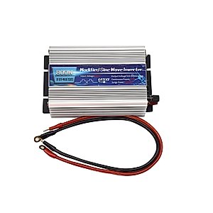 Power Inverter 800W with Dual sockets Output and USB5V 2000mA Input DC12V or 24V, Output AC110V 60Hz (12V)