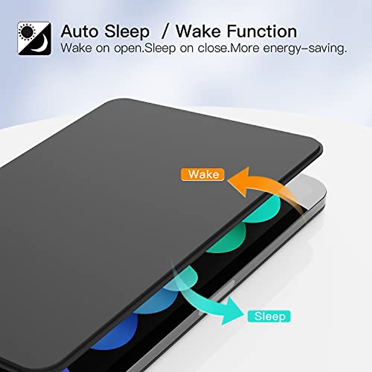 ZtotopCases Magnetic Case for New iPad Mini 6 2021 (6th Generation), Smart Lightweight Case with Multi-Viewing Angles, Magnetic Stand Cover with Auto Sleep/Wake for iPad Mini 6th Gen 8.3 Inch, Black