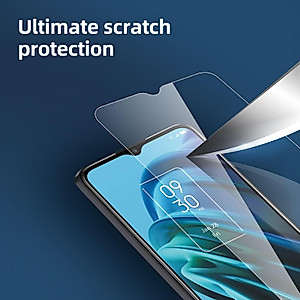 NEW'C [3 Pack] Designed for TCL 30 XE 5G Screen Protector Tempered Glass, Bubble Free, Ultra Resistant