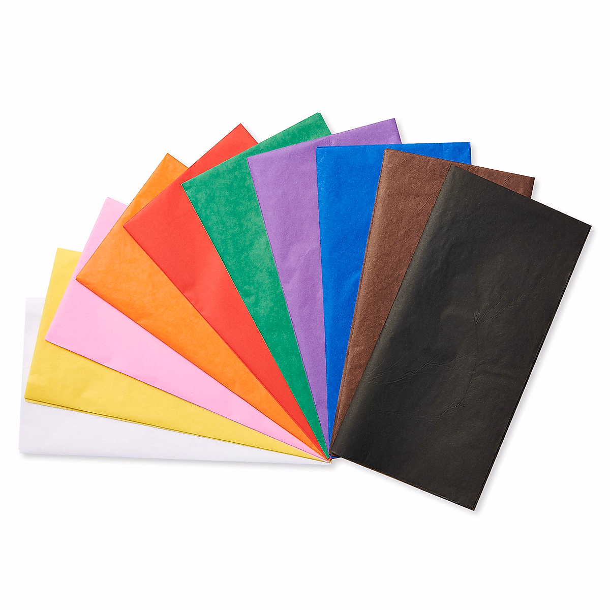 American Greetings Bulk Rainbow Tissue Paper for Birthdays, Easter, Mother's Day, Father's Day, Graduation and All Occasions (200-Sheets)